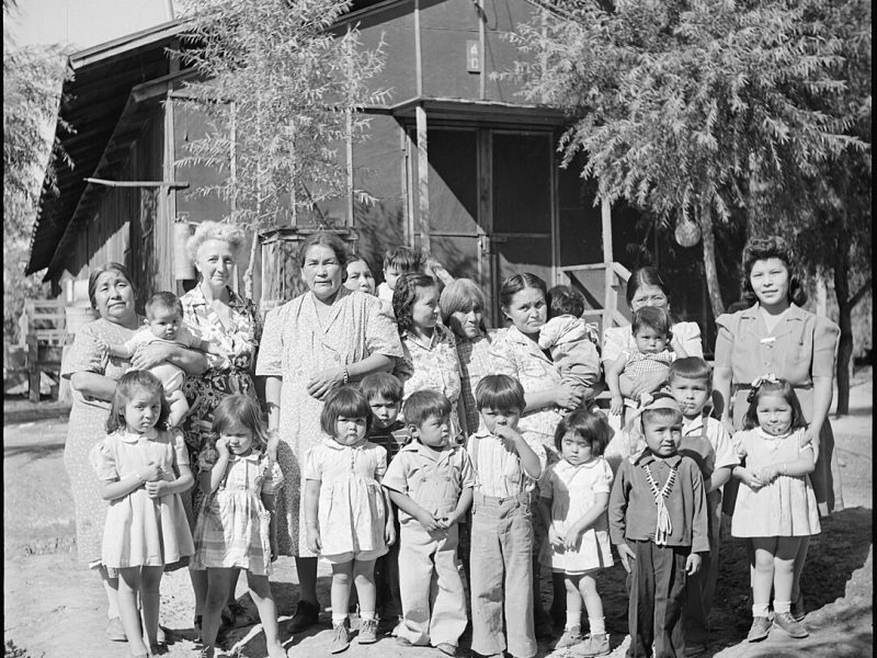 Native American reservations and relocation