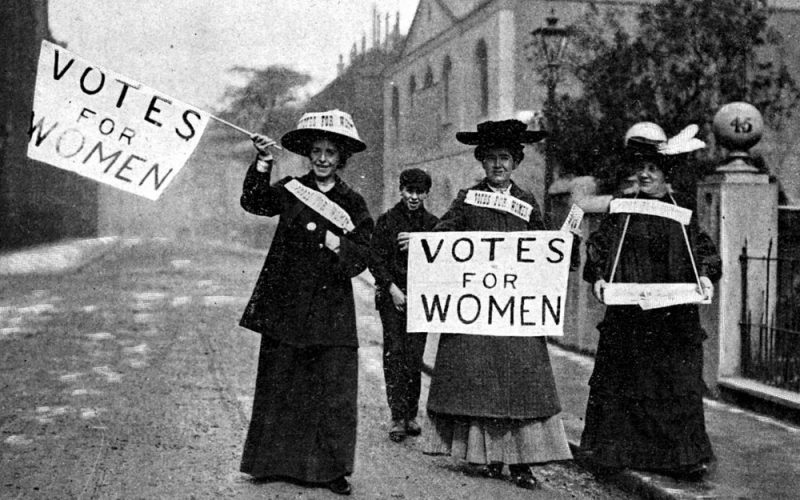 Womens right to vote - A vote of her own