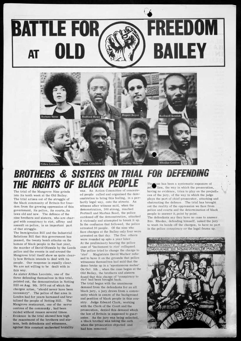 The Mangrove Nine: A landmark trial in Britain's Black Power Movement