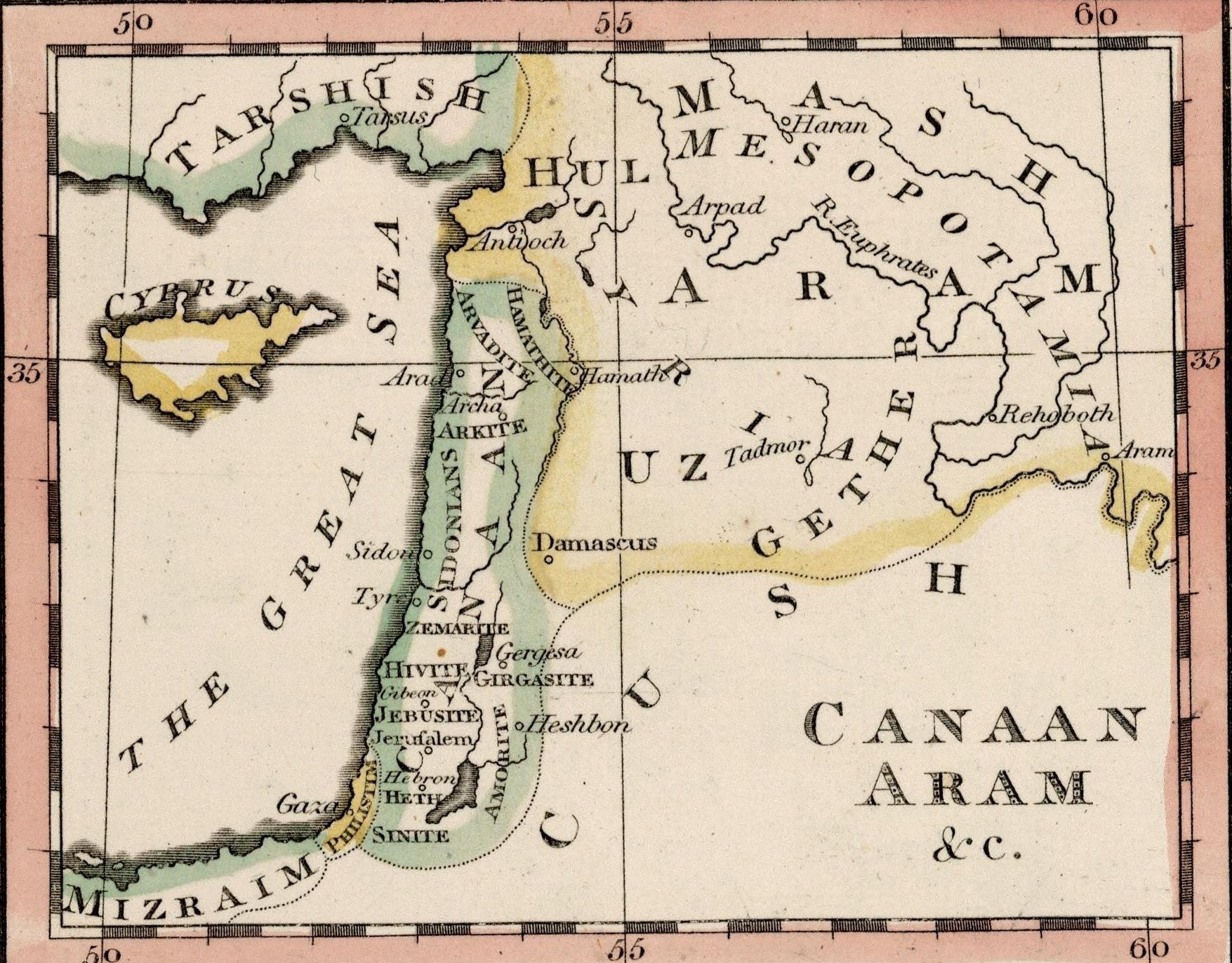 Ancient Semitic people: The Canaanites