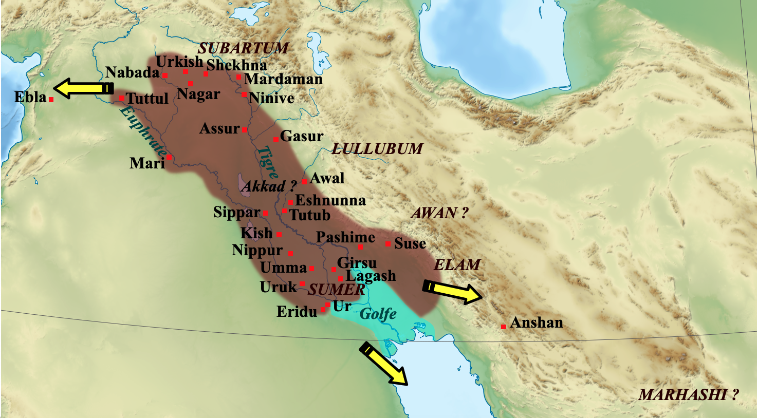 Ancient Semitic people: The Akkadians