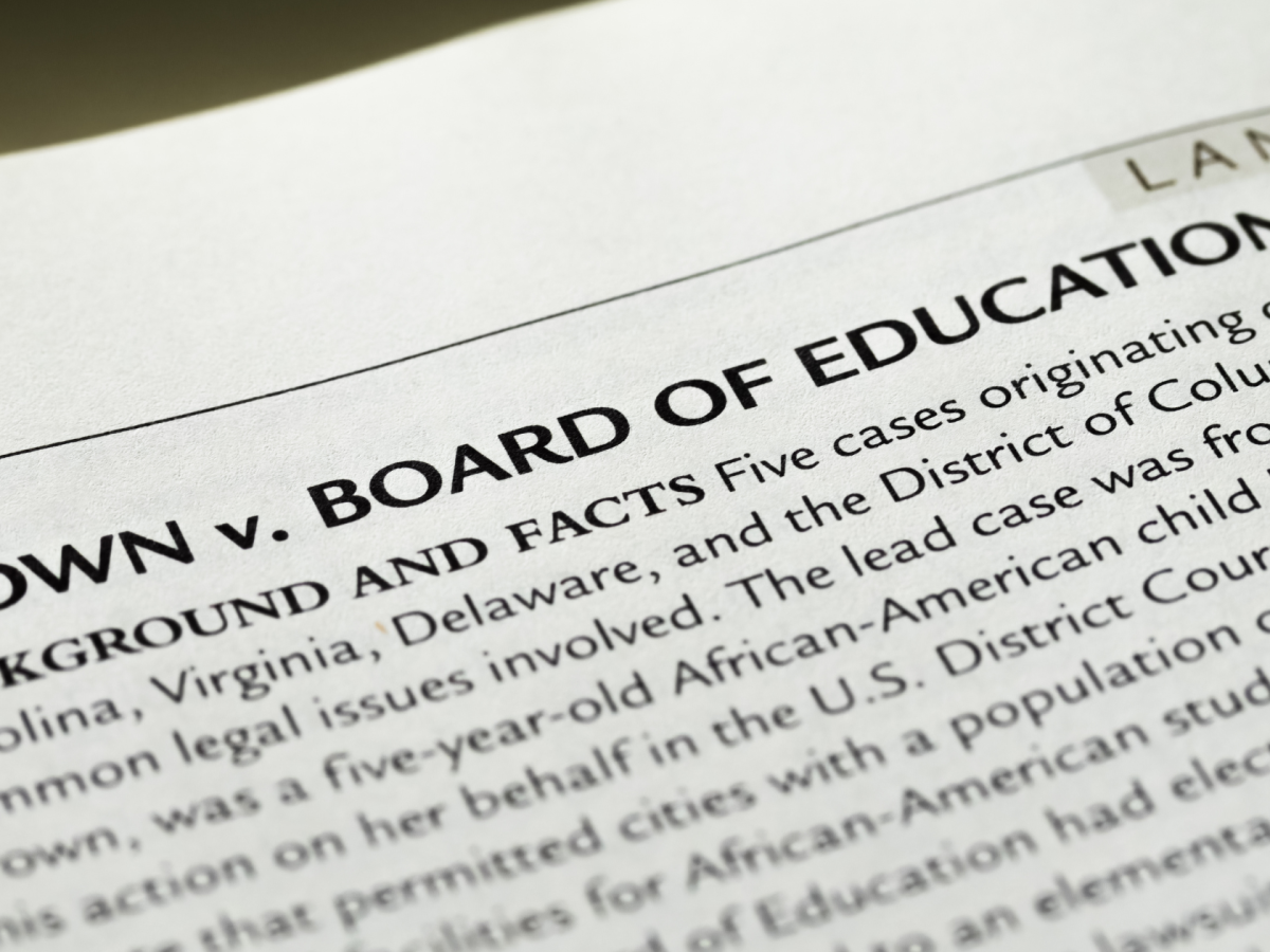 Brown v. Board of Education of Topeka: A Landmark Supreme Court Case in ...